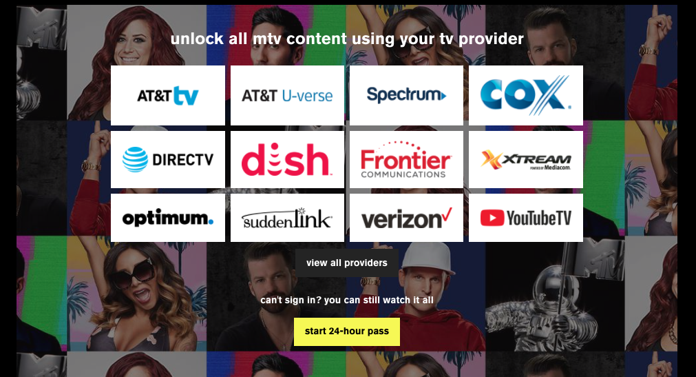 Live TV – MTV-USA